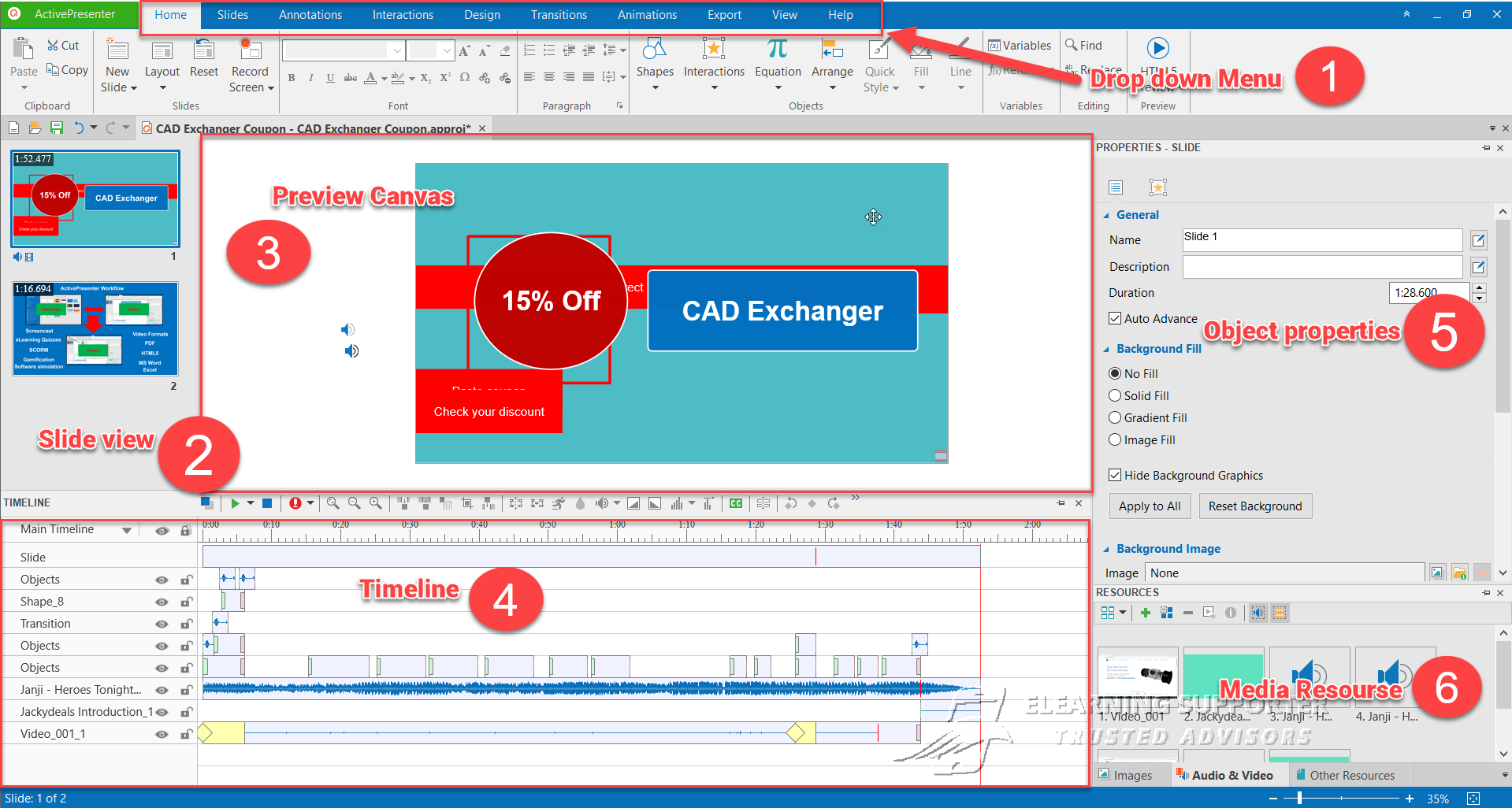 ActivePresenter Honest Review: All New Features and Pricing Detail – Elearning Supporter