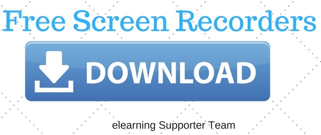Free Screen Recorders List – Elearning Supporter
