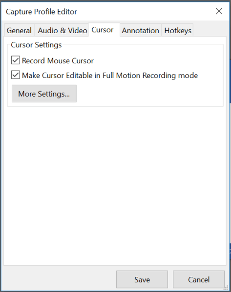 Cursor setting – Elearning Supporter
