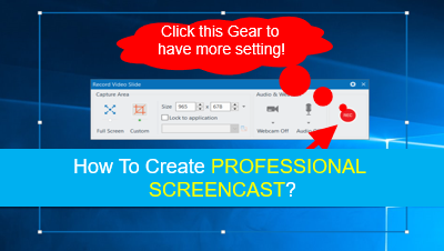 How To Make Professional Screencast Videos On Windows Computer ...