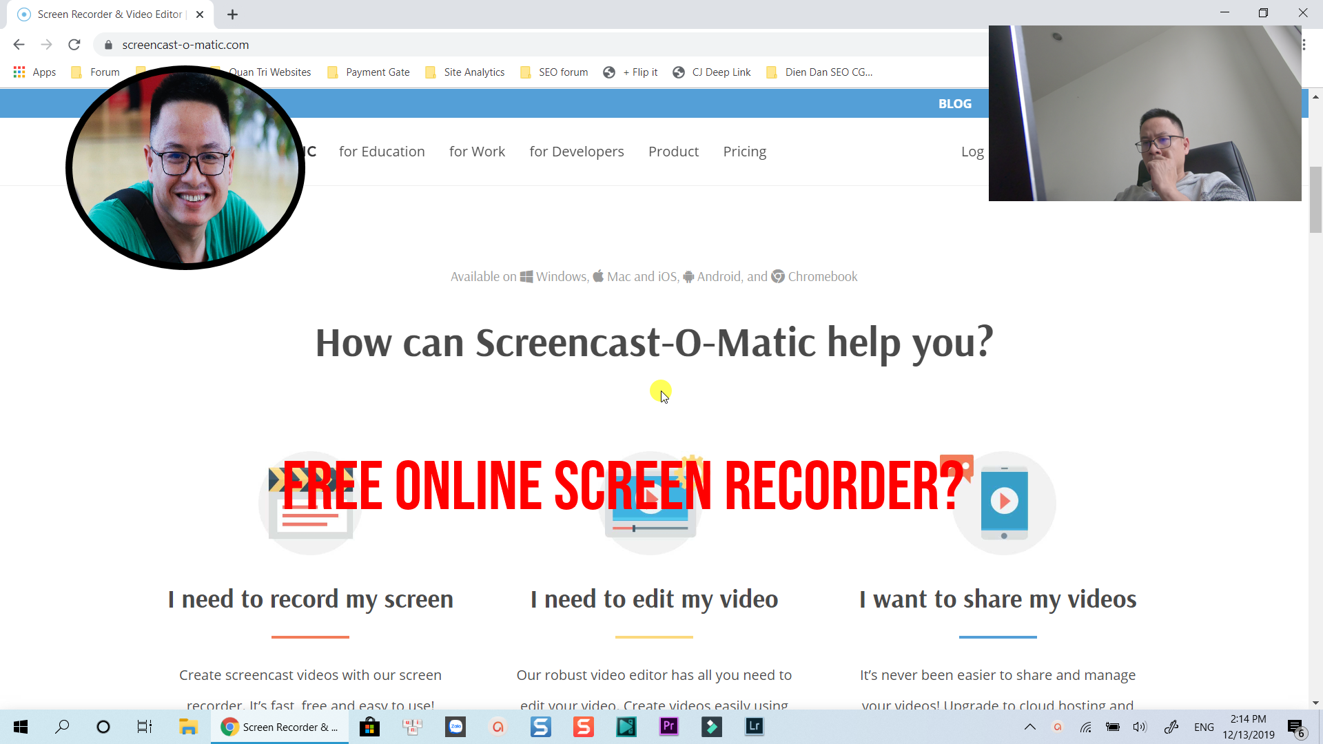 Free screen recorder – Elearning Supporter
