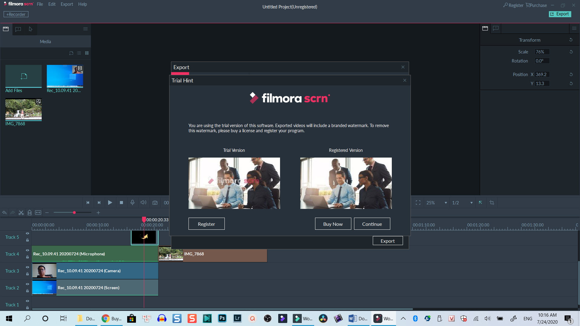 Filmora Scrn Review, Pros and Cons and Where to Download – Elearning ...