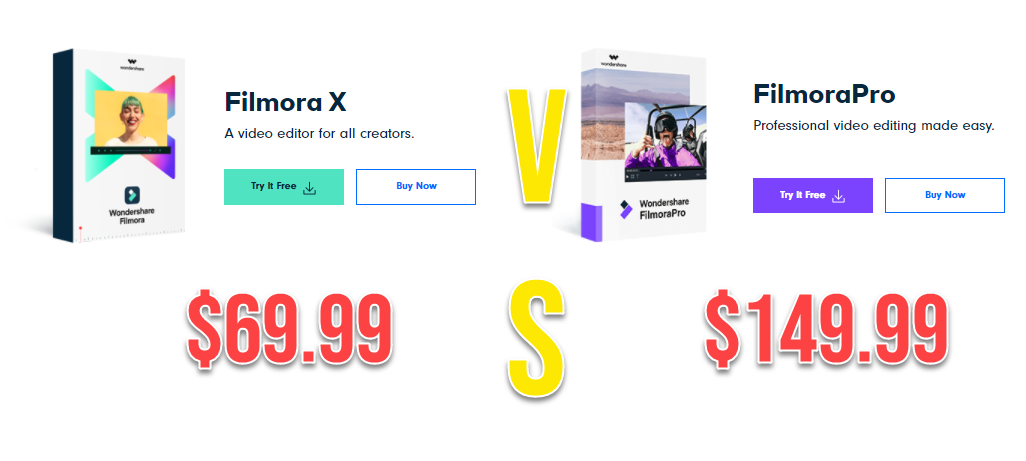 Filmora X v.s FilmoraPro: What are The Differences? – Elearning Supporter