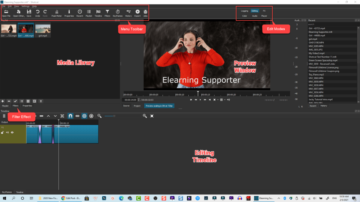 Shotcut Free Video Editor Review in 2021 – Is it Good Enough for New YouTubers? – Elearning ...