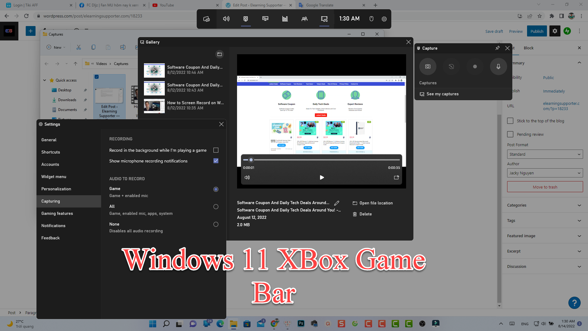 Screen Capture on Windows 11: Top 3 Free Tools without Watermark – Elearning Supporter