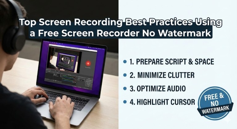 Top Screen Recording Best Practices Using a Free Screen Recorder No ...