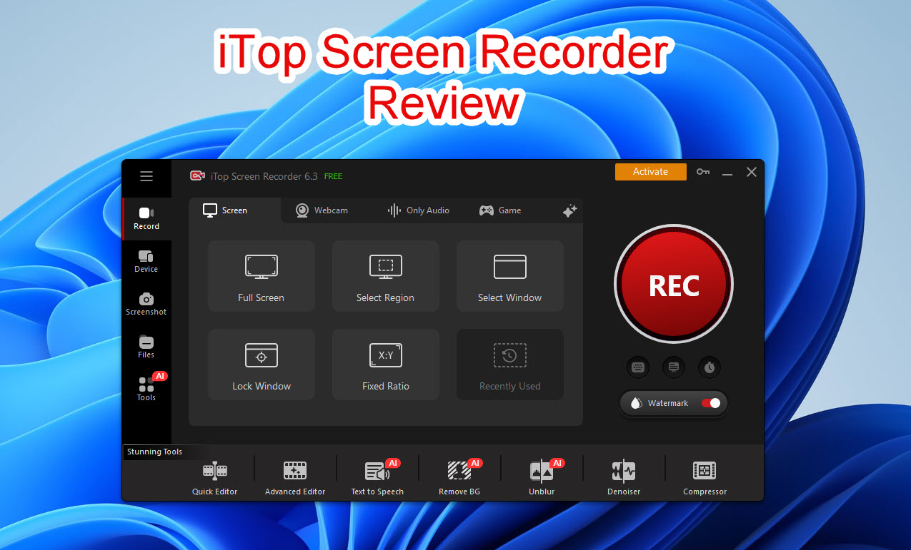 The Truth About iTop Screen Recorder (2026 Review) & The Best Free ...